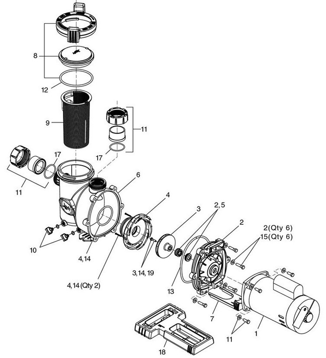 Jandy FloPro Series Pump