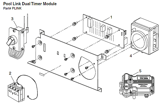 Jandy Pool Link Dual Timer Module