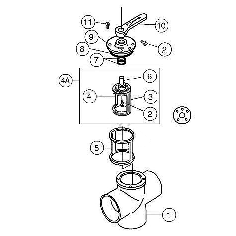 Ortega Valve 3 port - 2 - 2.5 in