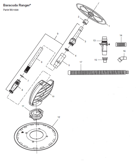 Baracuda Ranger Parts